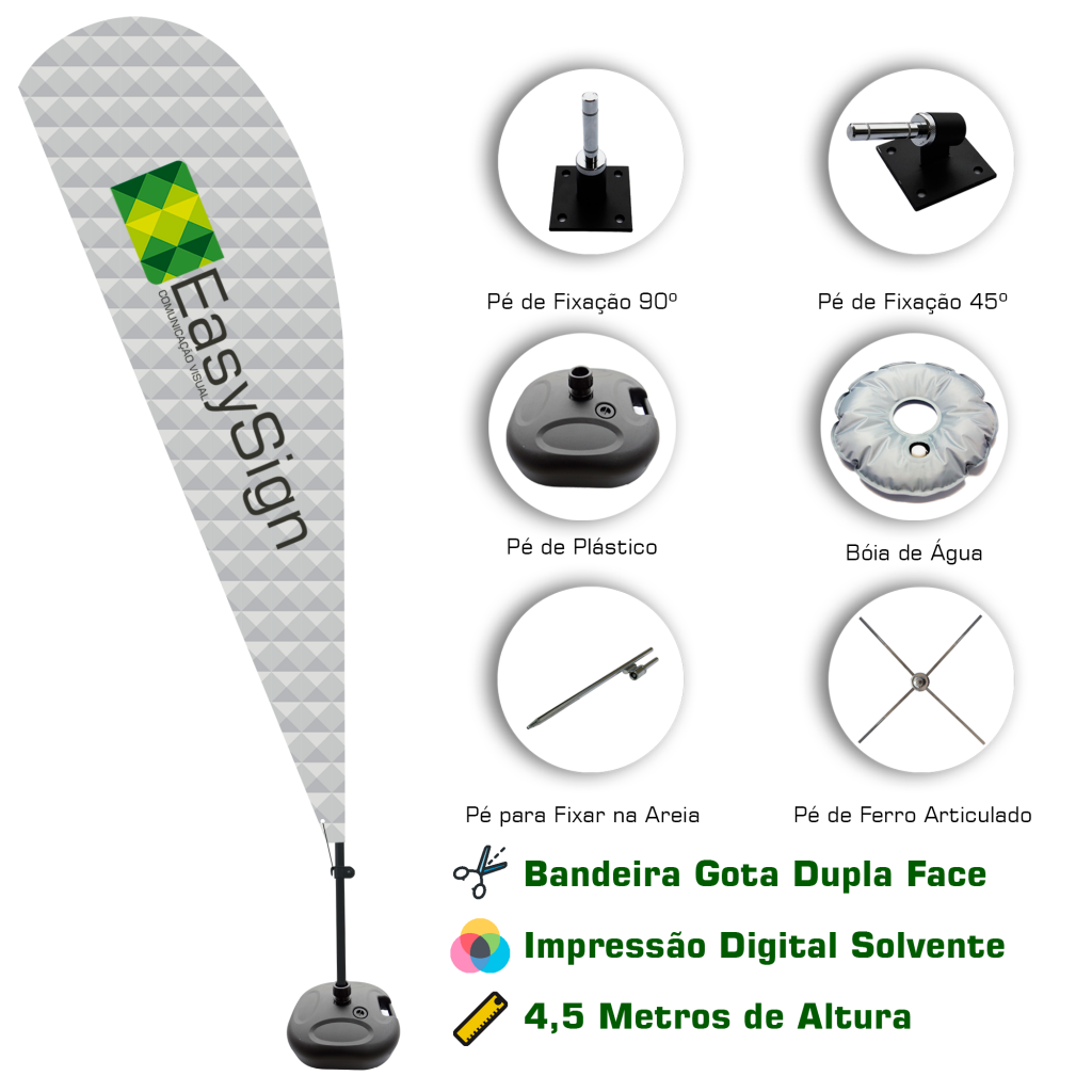 Wind Banner - Impressão Digital SP